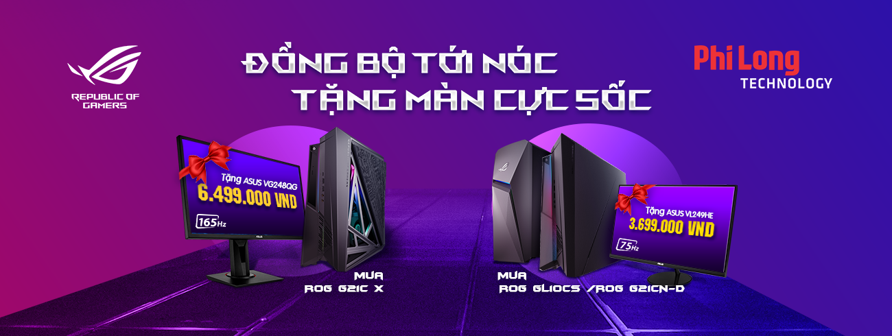 ASUS ROG - Đồng bộ tới nóc