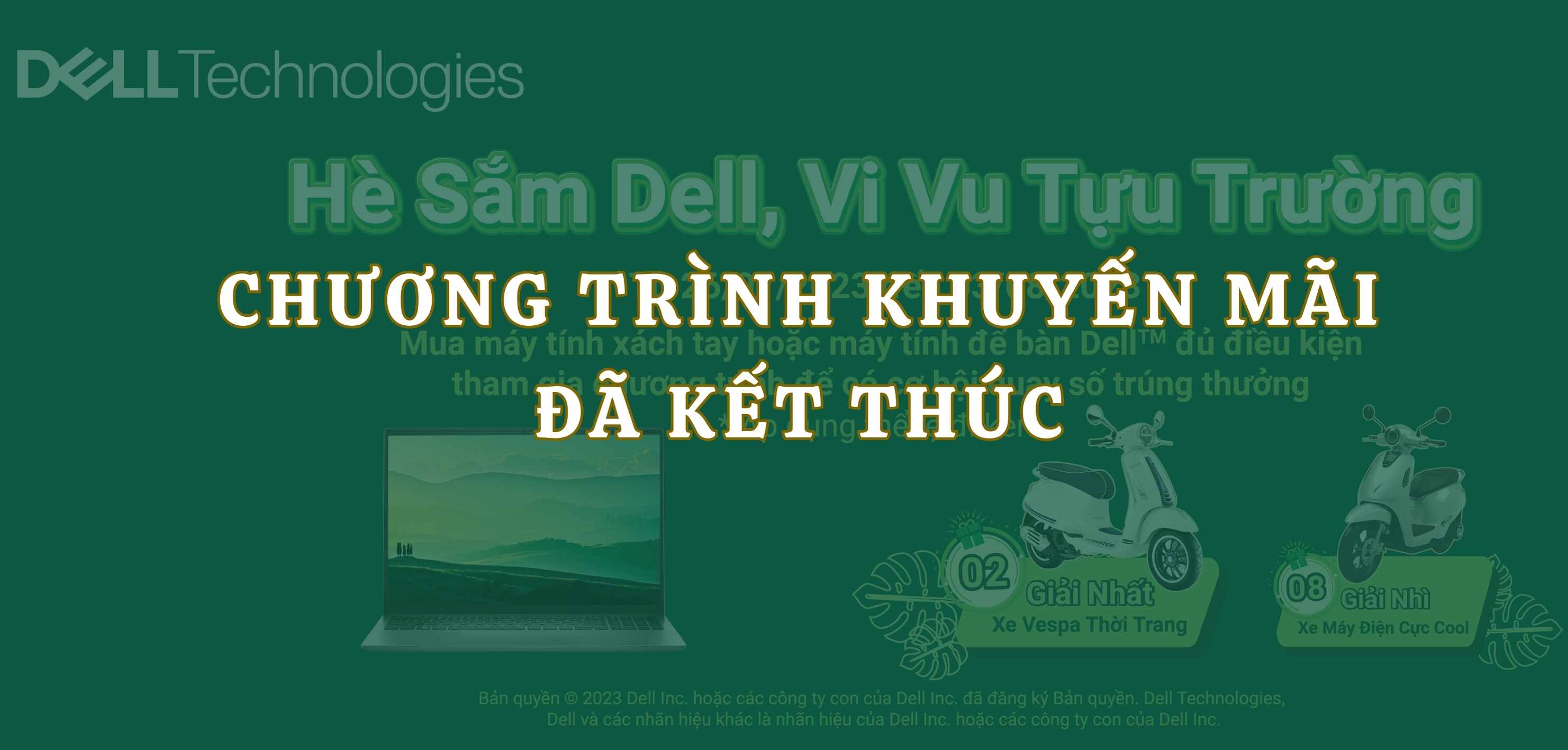 [CTKM] HÈ SẮM DELL - VI VU TỰU TRƯỜNG