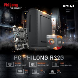Máy tính để bàn Phi Long Office A1 (AMD Athlon 3000G, RAM 8GB, SSD ...