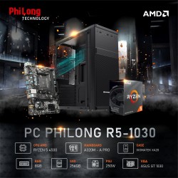 Máy tính để bàn Phi Long Office A1 (AMD Athlon 3000G, RAM 8GB, SSD ...